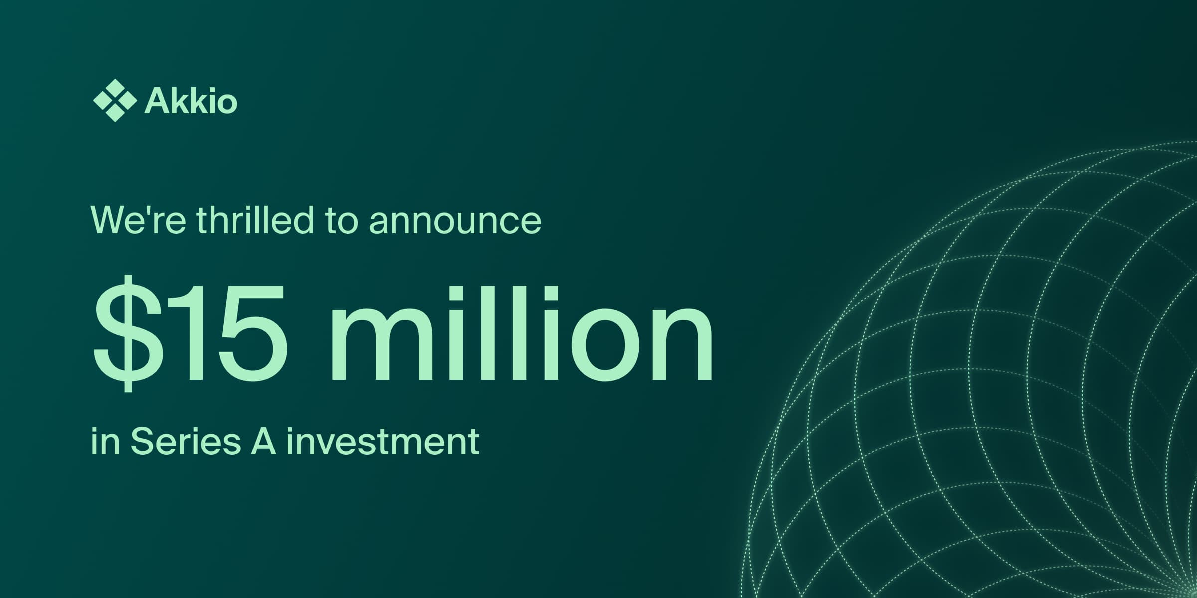 Akkio Raises $15 Million Series A to Scale Generative Analytics And Predictive AI Platform for ...